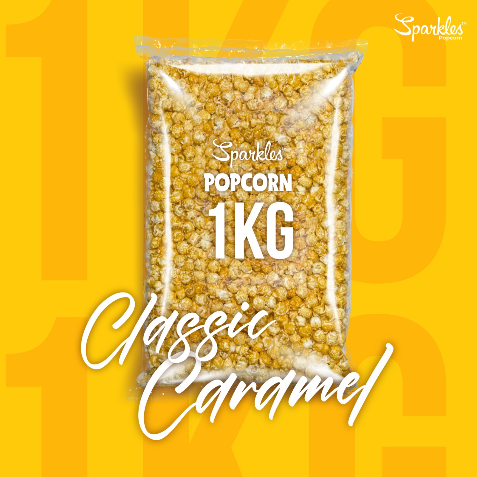 [1KG] POPCORN CLASSIC CARAMEL FLAVOUR | KILO PACK| SNACKS | FOOD ...