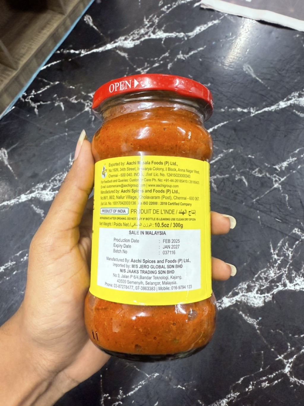 AACHI LIME PICKLE 300G | Shopee Malaysia