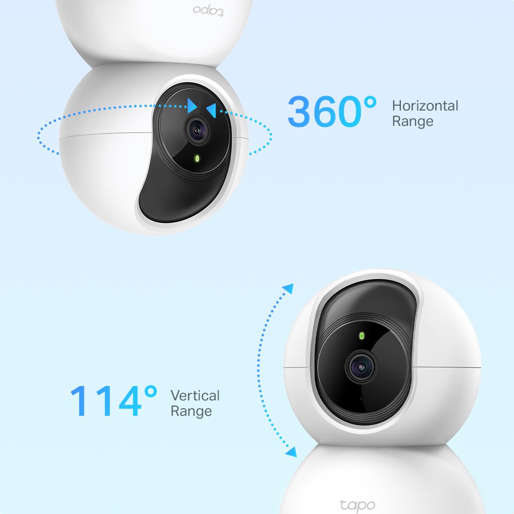 TP-Link Tapo C210 CCTV WiFi Dalaman 3MP 2K | Pan/Tilt, AI Motion, Night ...