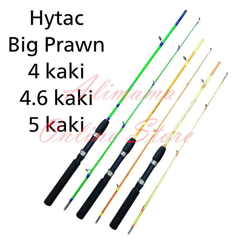 HYTAC BIG PRAWN SPINNING FISHING ROD JORAN PANCING UDANG GALAH IKAN MURAH SENSITIVE TIP ROD ...
