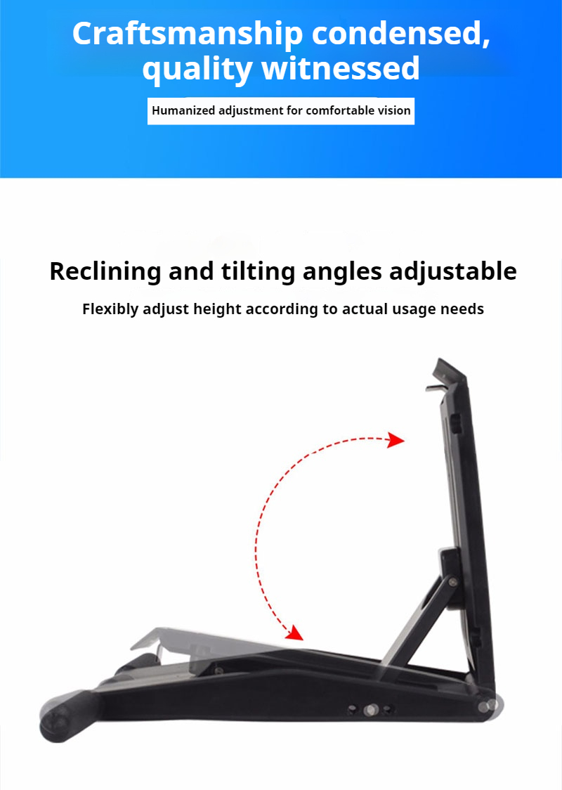 Folding universal monitor stand for computer base, suitable for 14-27 ...
