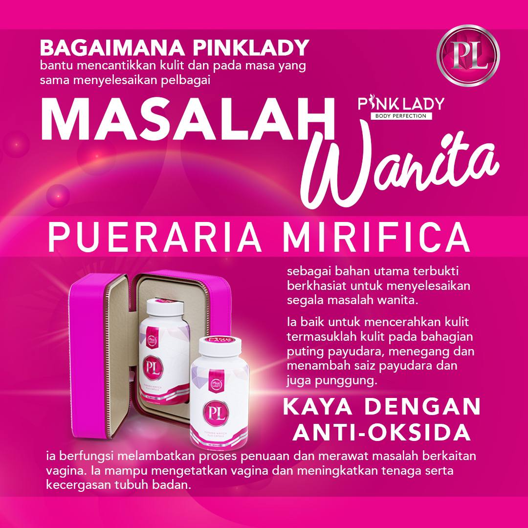 🇲🇾 FREE GIFT 🎁 Pinklady Body Perfection | Supplement Wanita | KKM ...