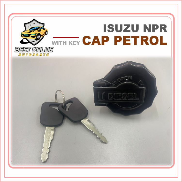 ISUZU NPR PETROL TANK FUEL TANK CAP WITH KEY PETROL CAP PENUTUP CAP ...