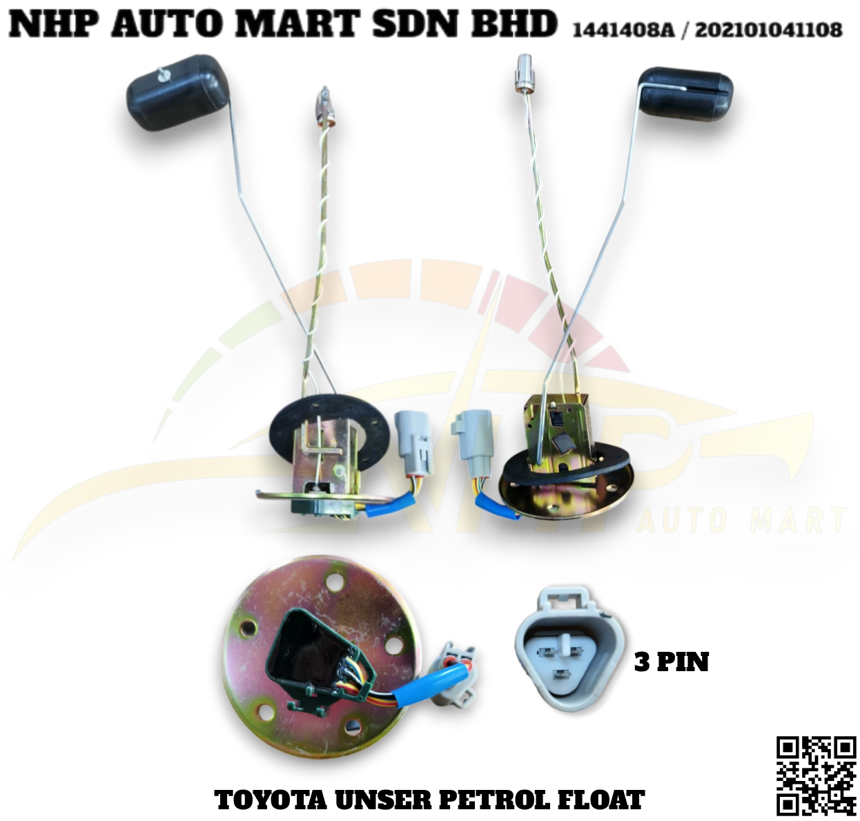 TOYOTA UNSER KF80 FUEL GAUGE/PETROL TANK FLOAT/FUEL TANK FLOAT(3 PIN ...