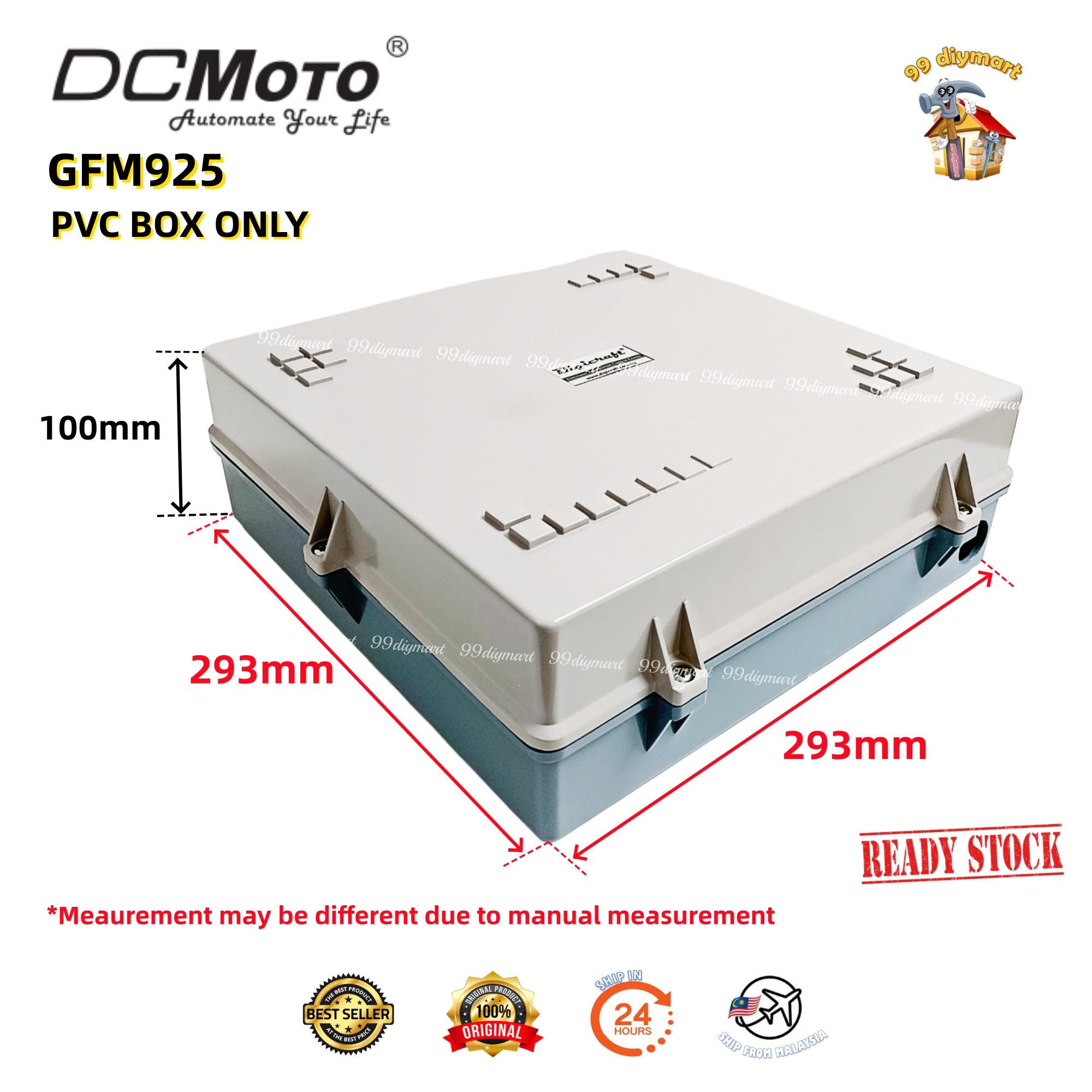 DCMoto Autogate Kotak PVC | DCMoto GFM925 / GFM705 PVC Box For Control ...