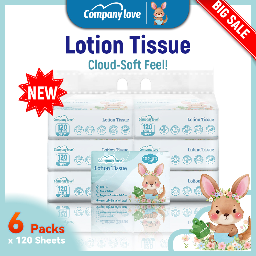 Company Love Ultra Soft Baby Tissue 720Pcs (6Bag) Tisu Bayi Ultra ...