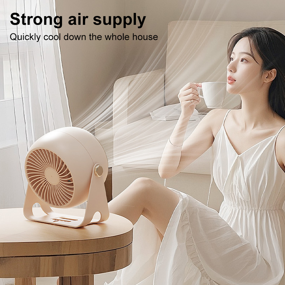 Multifunctional Electric Fan Circulator Wireless Portable Home Quiet ...