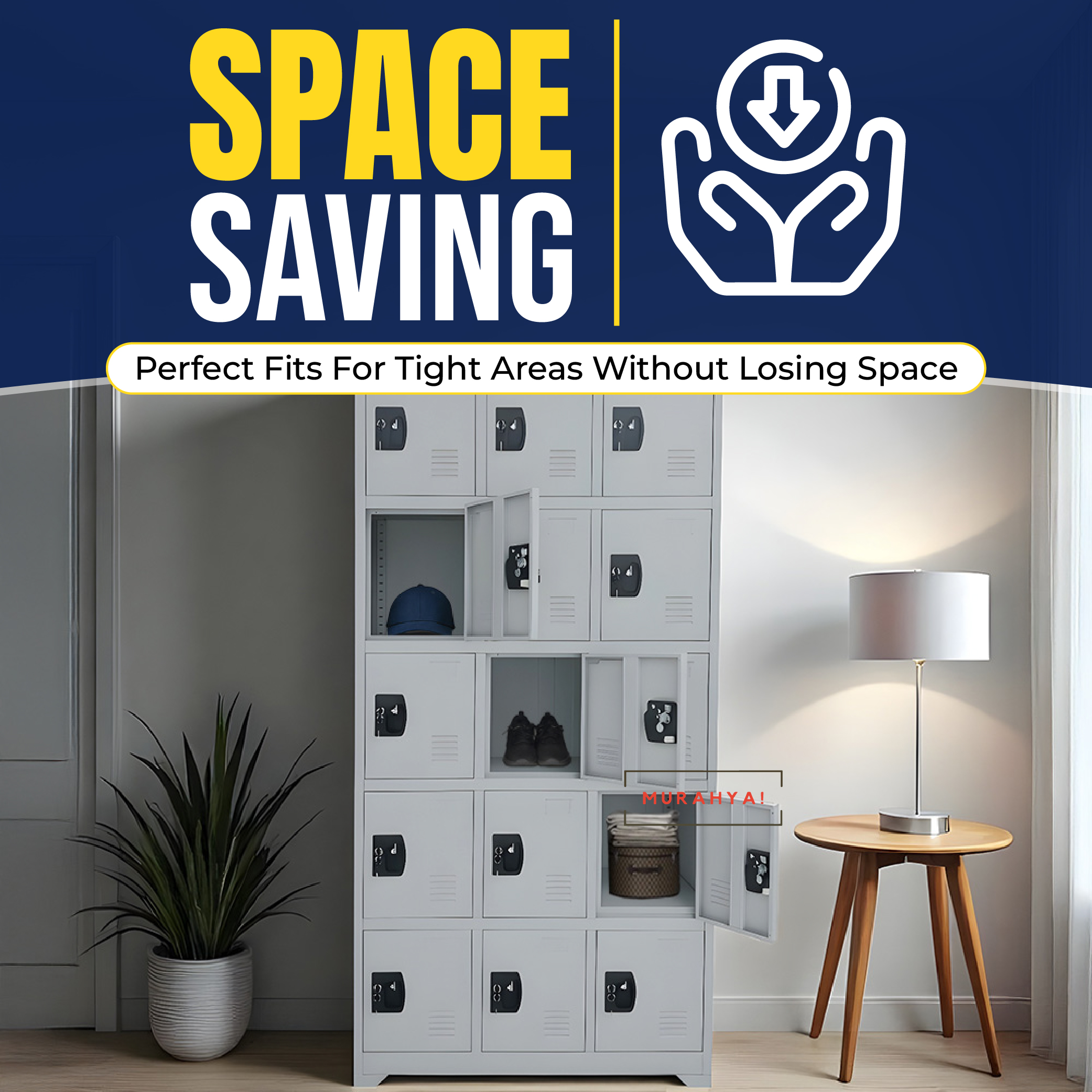 Locker Cabinet Kabinet Loker Steel With Lock Almari Besi Berkunci Staff ...