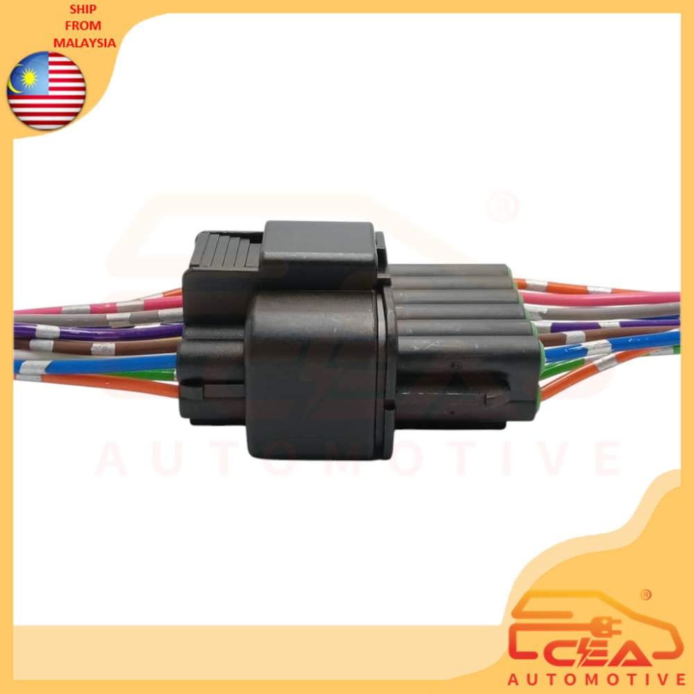 12 PIN 1PCS SUITABLE FOR MITSUBISHI 4G63 CHASSIS WIRING SOCKET ...