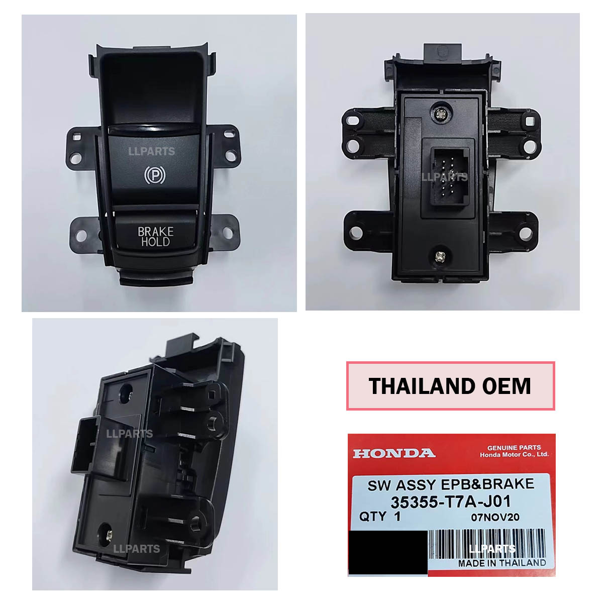 Original Honda HRV HR-V Auto Hand Brake Hold Switch Button Gear ...