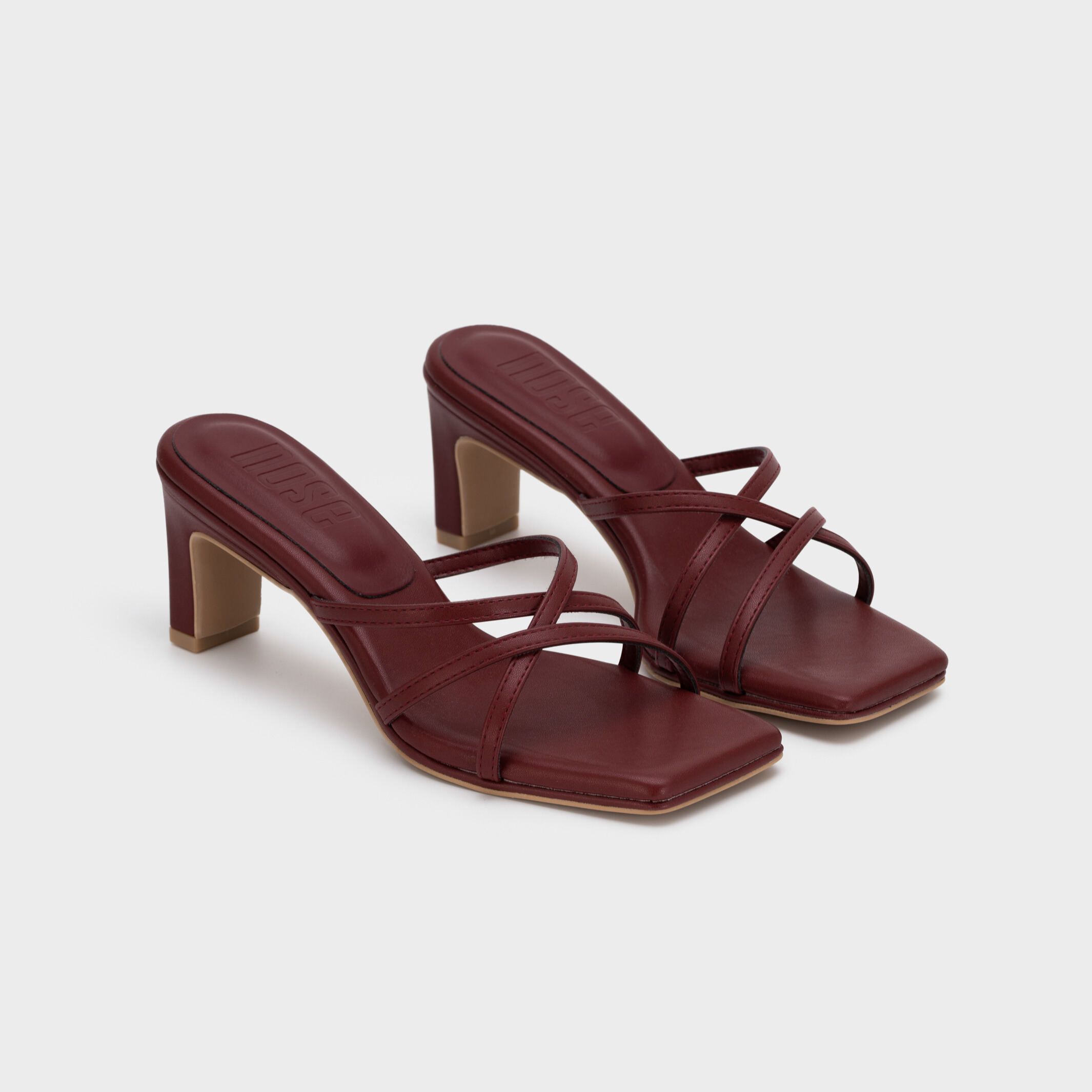 Nose Cloud 9 Strappy CloudFoam Insole Heel Slide Sandal Comfy Shoes ...