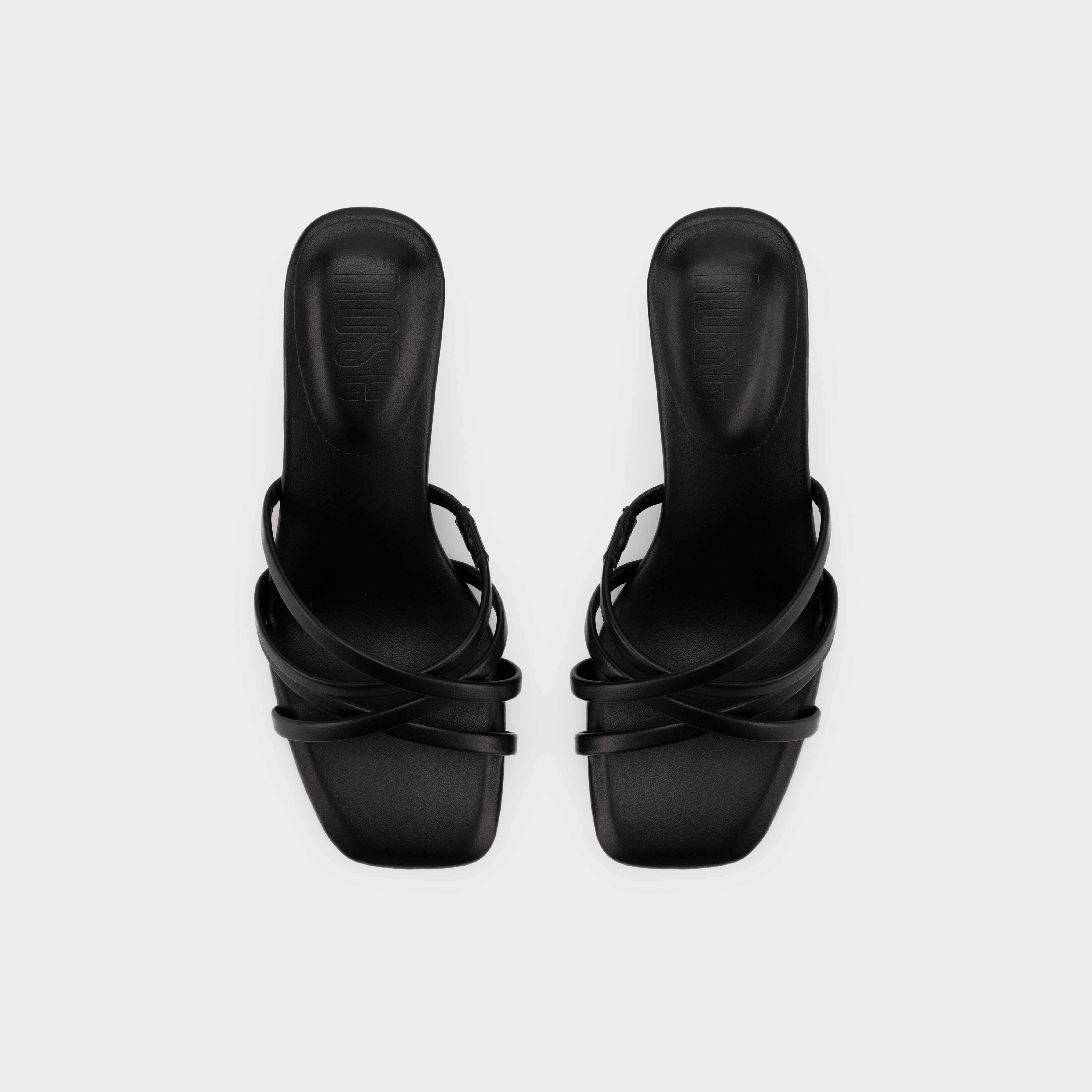Nose Cloud 9 CloudFoam Mid Heel Slide Comfortable Strappy Heels Sandal ...