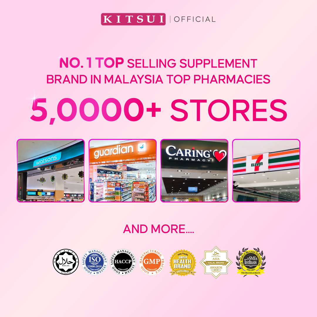 [BUY 3 GET 6] KITSUI Belloss x3 [FREE 1x Shaker + 2x Belloss Fiber 2's ...