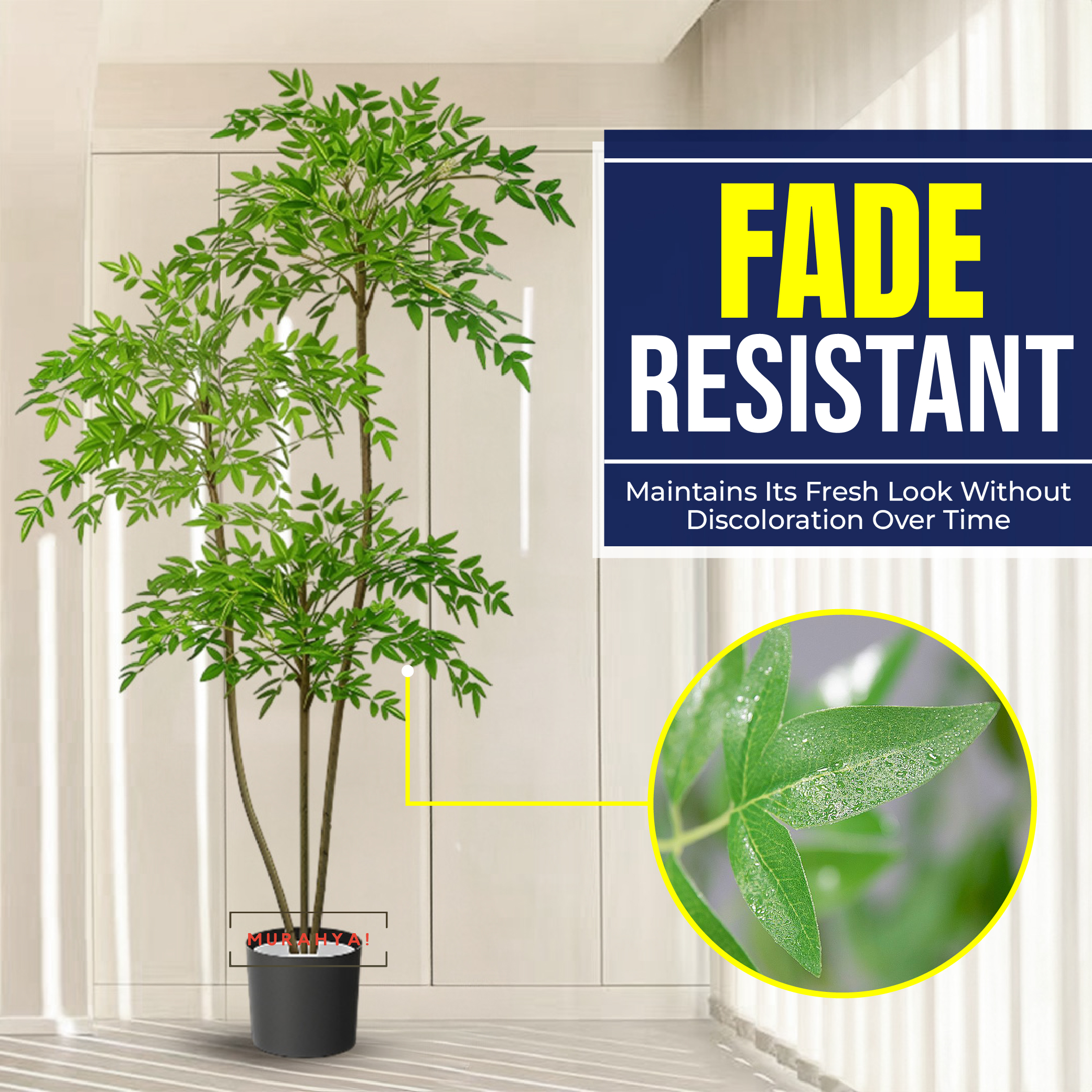 Pokok Buluh Hiasan Bamboo Tree Artificial Plant Pot Indoor Outdoor ...