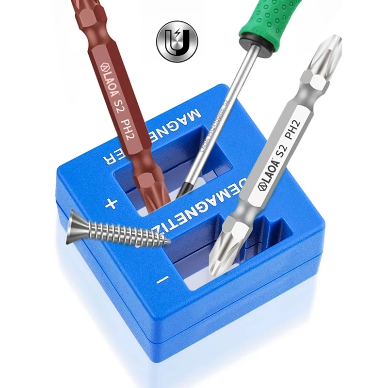 Magnetizer Demagnetizer Tool Screwdriver Magnetic Pick Up Screwdriver ...