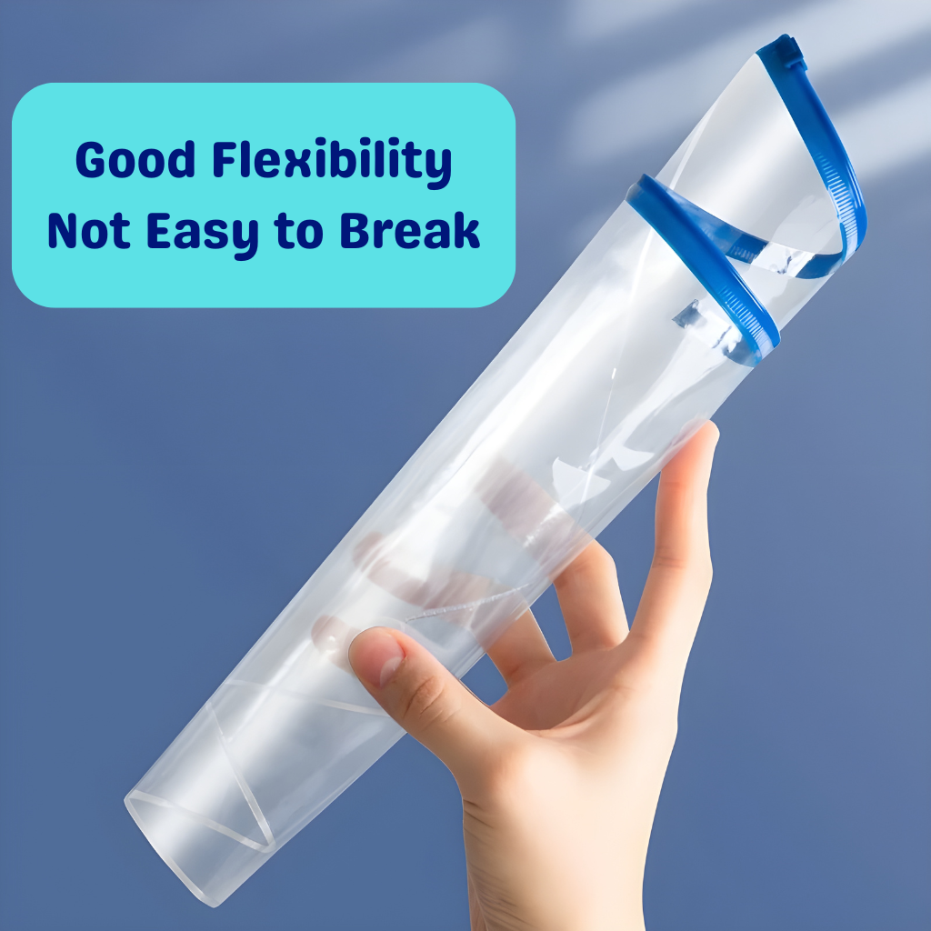 FILE A4 SIZE Fail kertas dokumen ujian zipper transparent paper storage ...