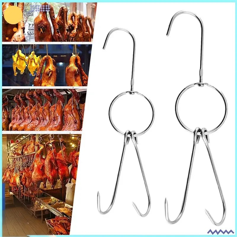 Durable Turkey Hook/Meat Hanging Hook/Bread Hook/BBQ Stainless Steel ...