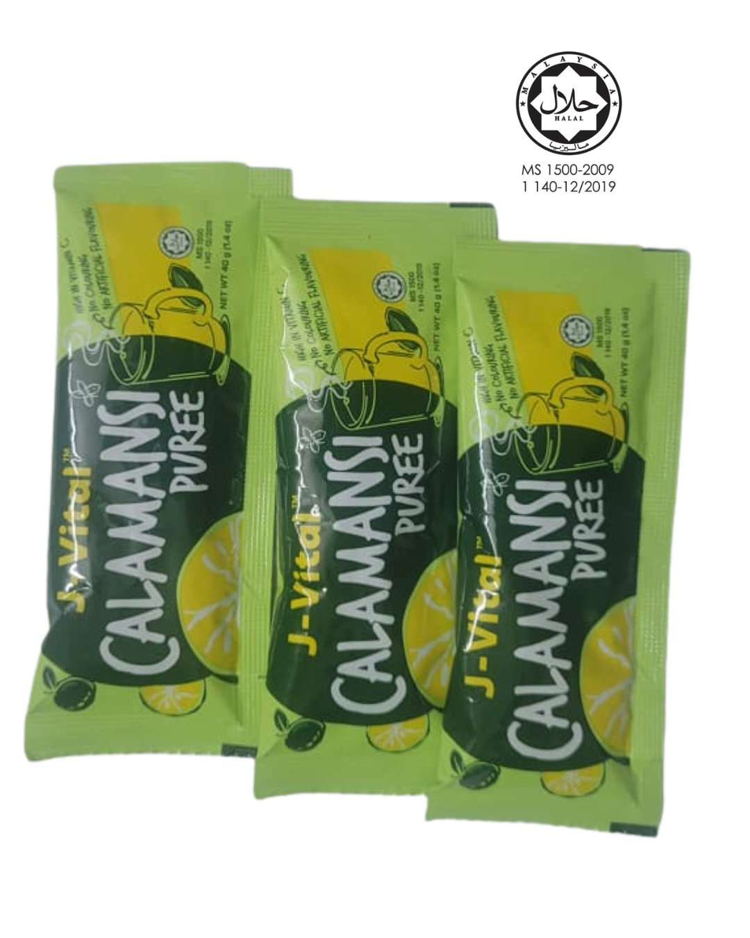 Halal J-Vital Pure Calamansi Puree | limau kasturi puri minyak pati ...