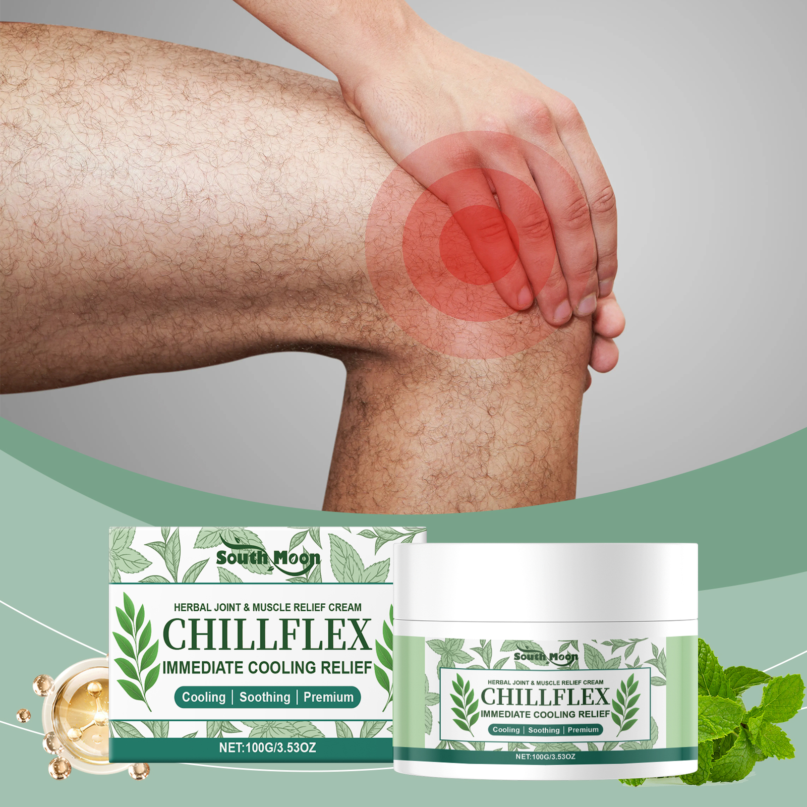 Herbal Joint Muscle Relief Cream 100g Joint Relief Cream Osteoporosis ...