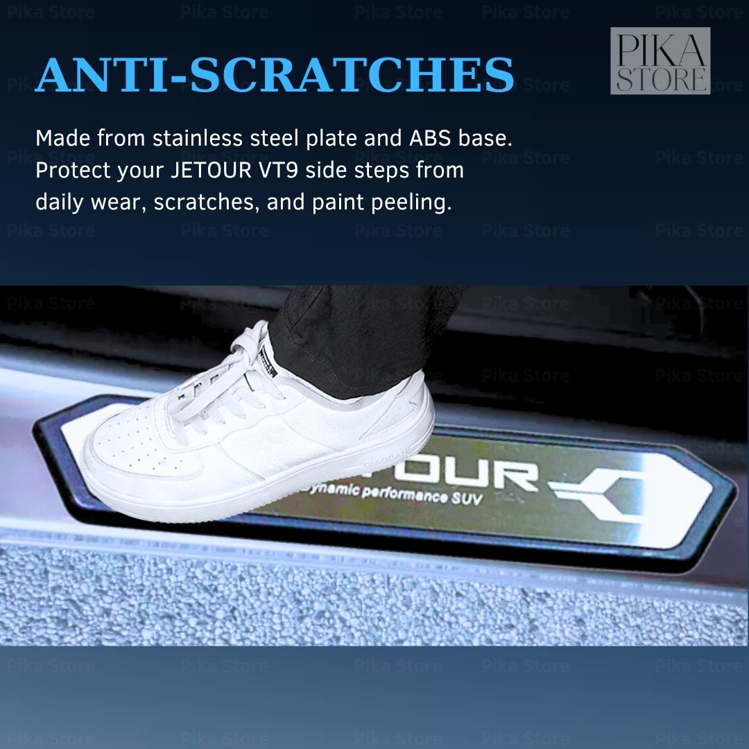 Jetour VT9 Scuff Plate Pelindung Side Step Door Sill Car Door Steps ...