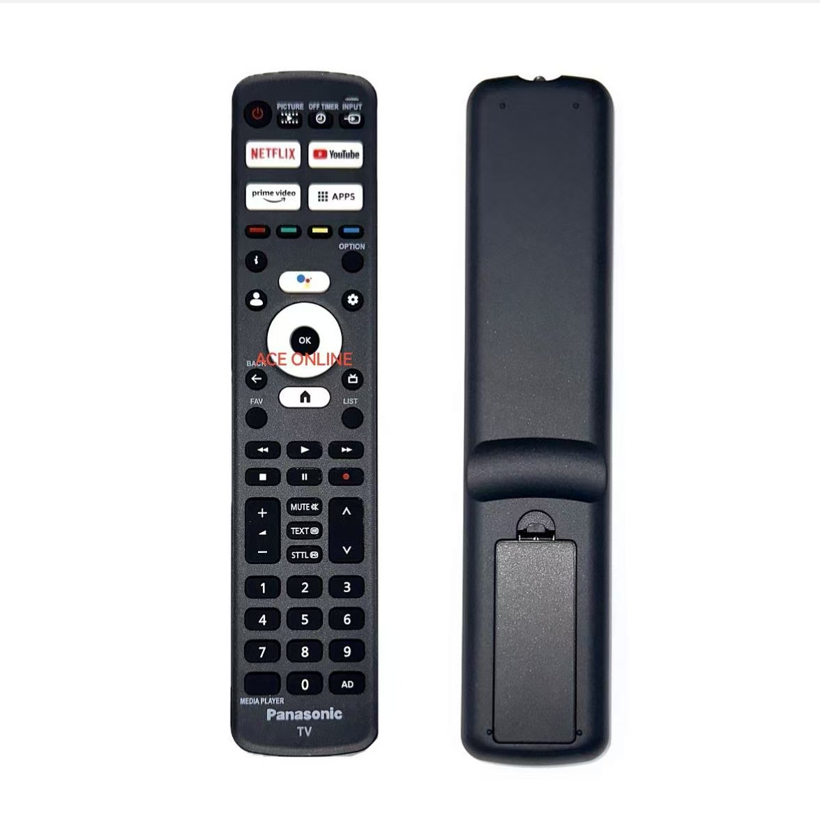 PANASONIC 4K HDR Google TV REMOTE CONTROL PN-V14( RC731P ) WITH ...