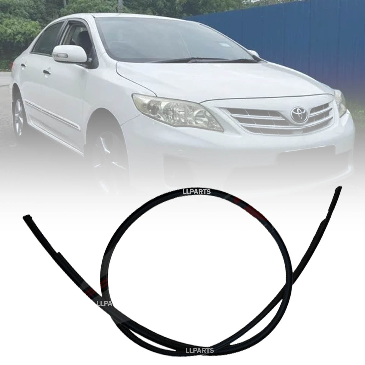 Original Toyota Altis ZZE141 ZZE142 2008-2014 Roof Moulding Lining ...