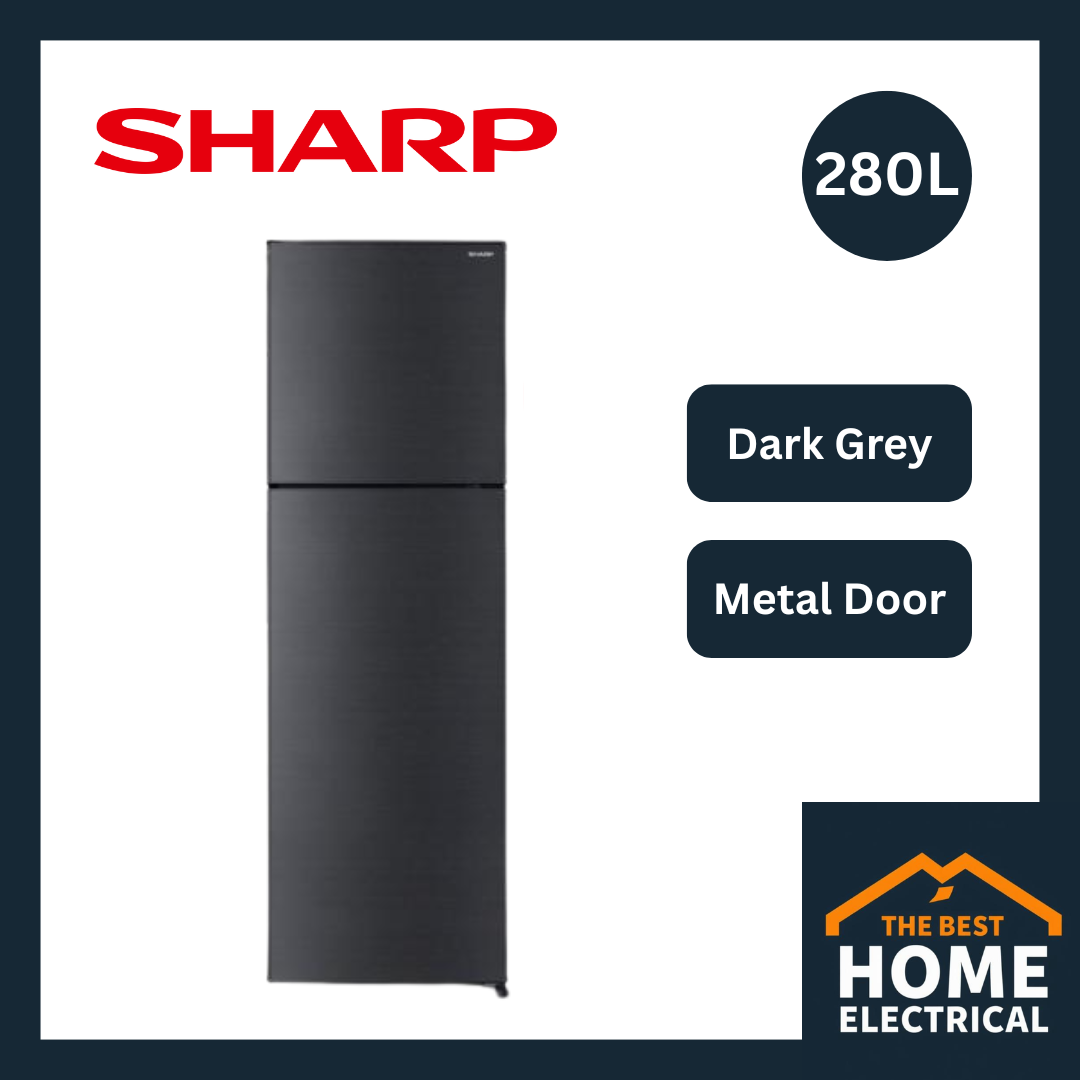Sharp 2 Doors Refrigerator 280L [SJ287MDS] | 320L [SJ327MDS] | Shopee ...