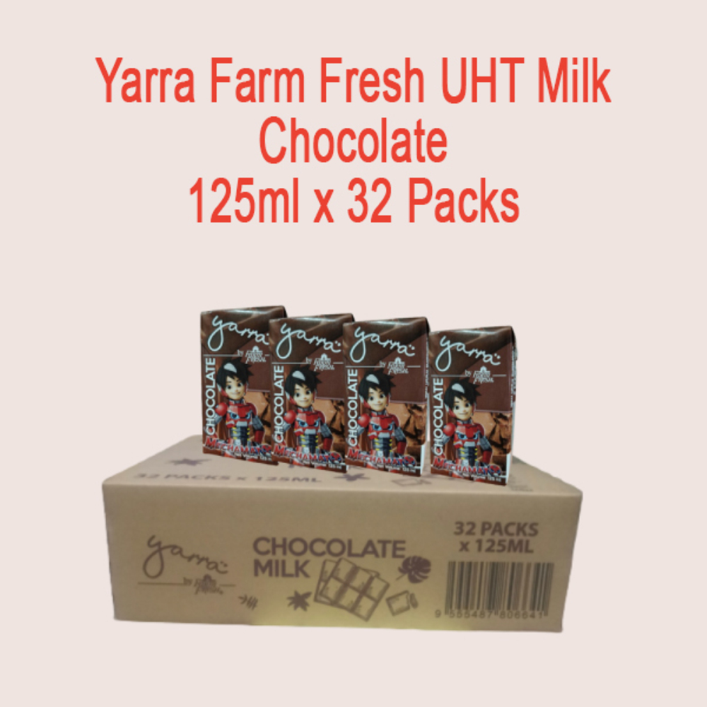 FARM FRESH UHT KID MILK 125ML 32 PACK - YARRA FULL CREAM CHOCOLATE STRAWBERRY | Shopee Malaysia