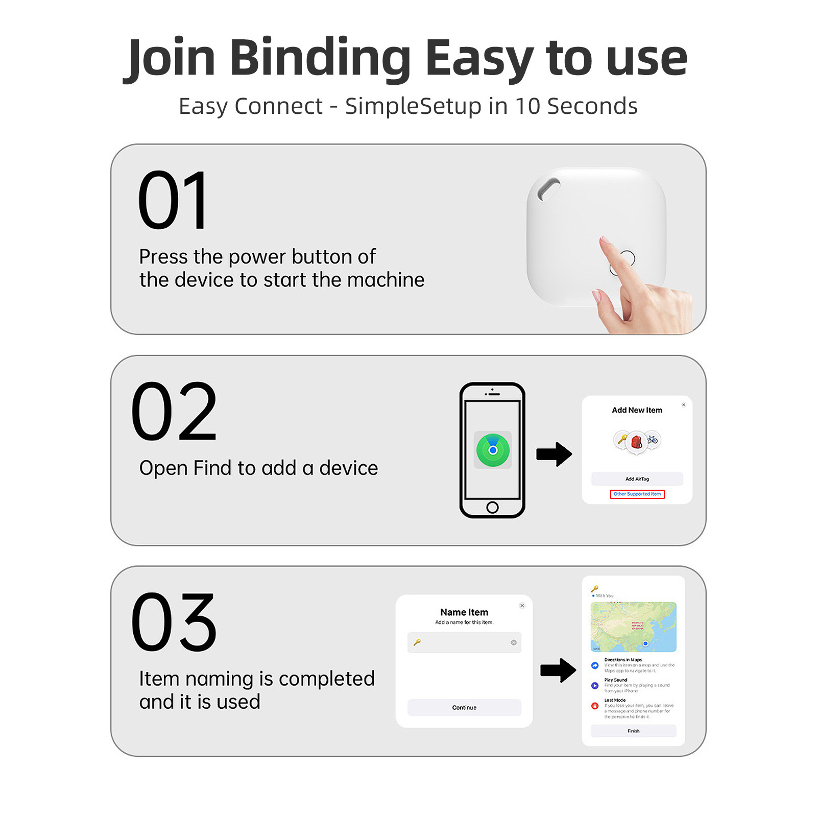 Smart Tracker Mini For IOS/ Android Wireless Bluetooth Anti Lost ...