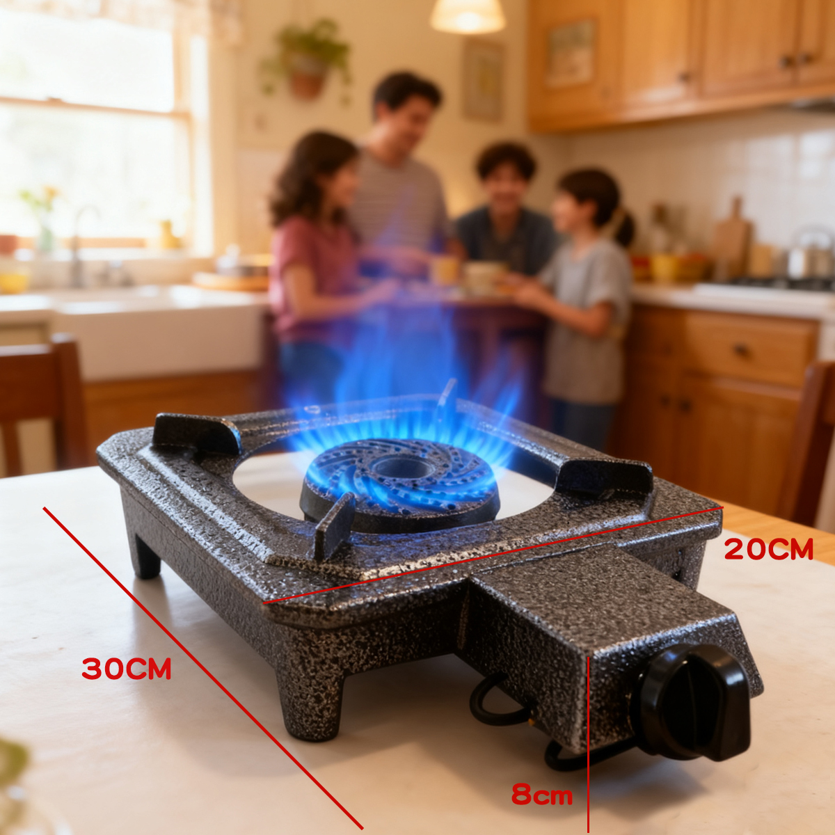 【Local store】High fire gas stove Porous gas stove is heated uniformly ...