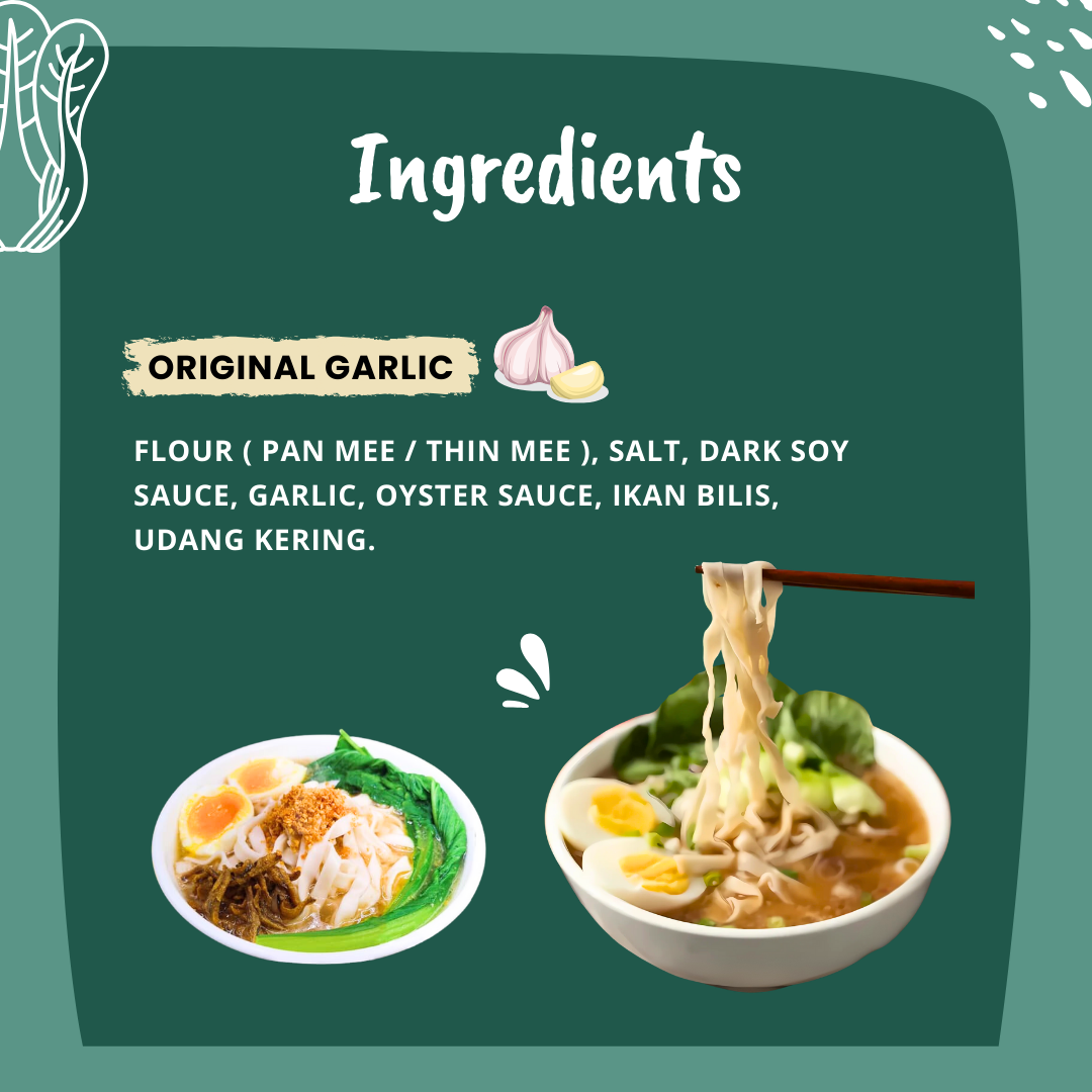 Teo Soon Soup Pan Mee Thin Mee -Buatan Malaysia [SOUP VERSION] | Shopee ...