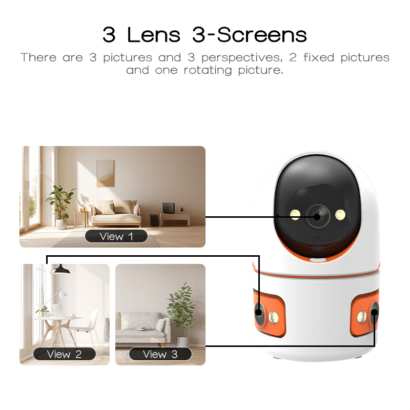 V380 PRO 8MP/1080P IP Camera AI Human Detection Full Color Night Vision ...