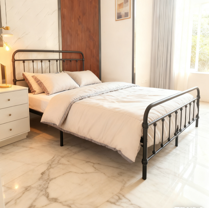 katil besi katil king size katil besi King King size bed iron bed frame ...