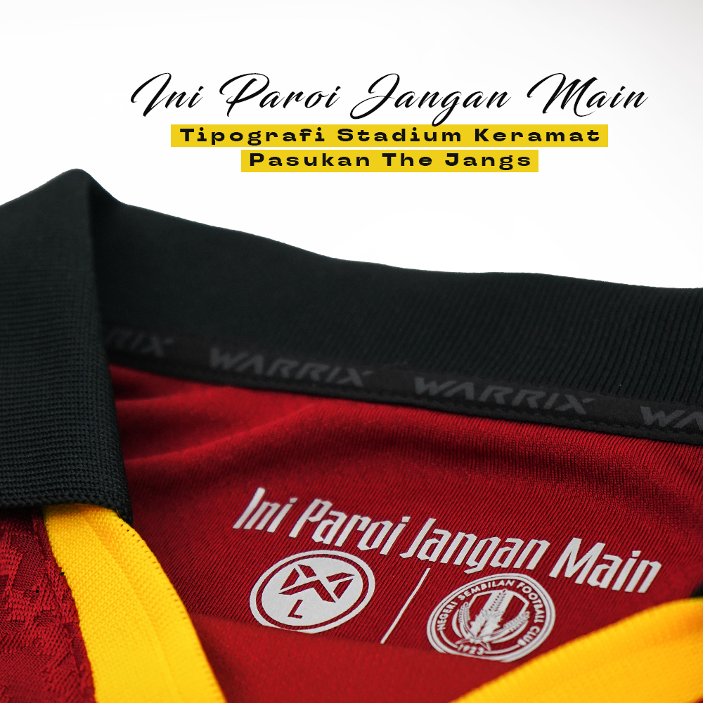 WARRIX NSFC Home Jersey Shirt 25/26 (Player Grade) Negeri Sembilan FC ...