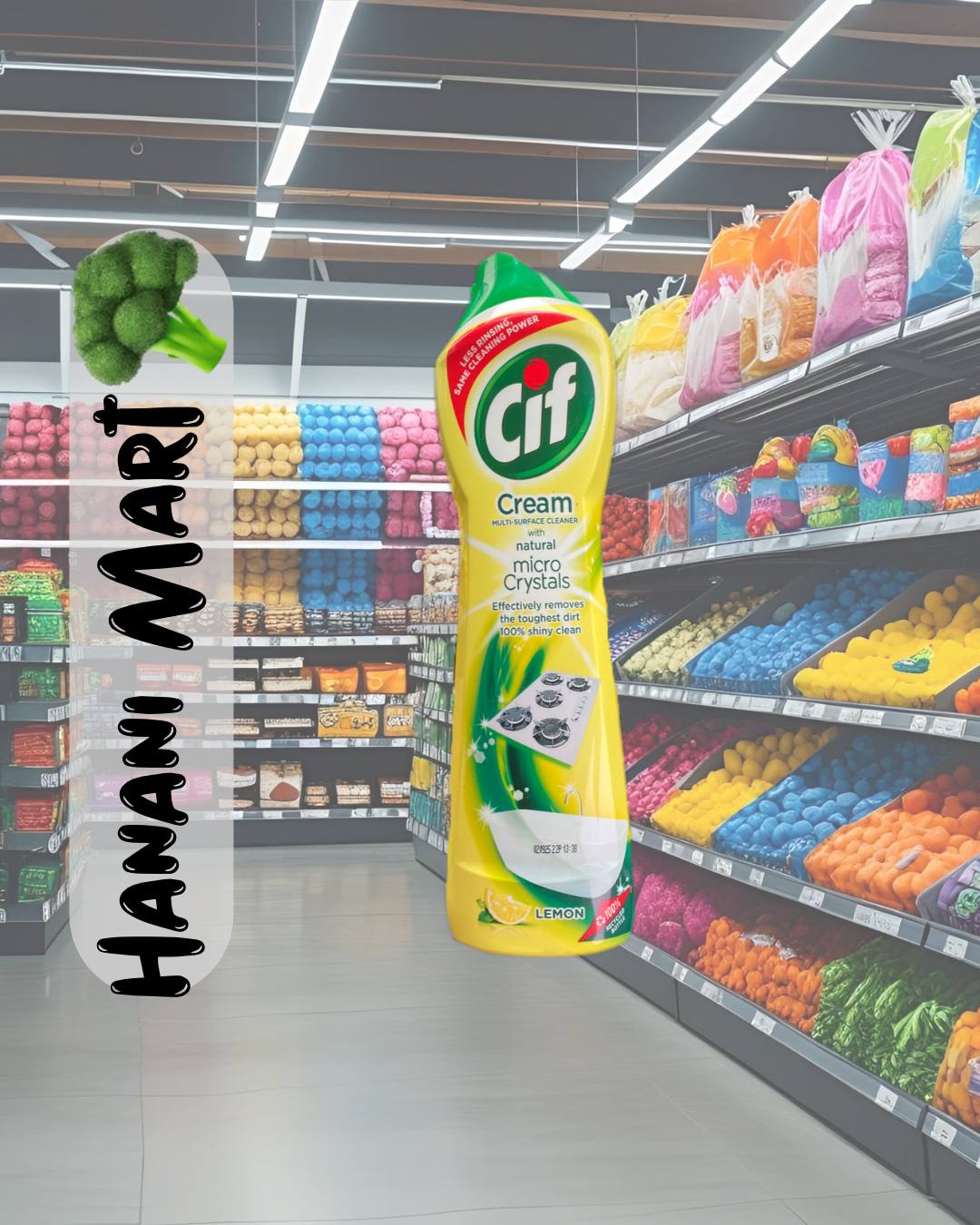 Cif Micro Crystals Multi-Surface Cleaner Natural Cream (660g) | Shopee ...