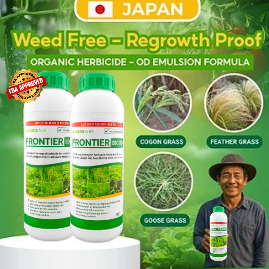 Racun Rumpai Frontier 200 OD 1L Weed Control Garden Care Untuk Kawalan ...