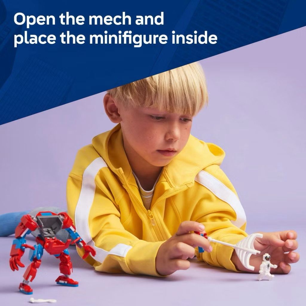 (Ready Stock) 76308 Lego Marvel Spider-Man Mech vs. Anti-Venom Building ...