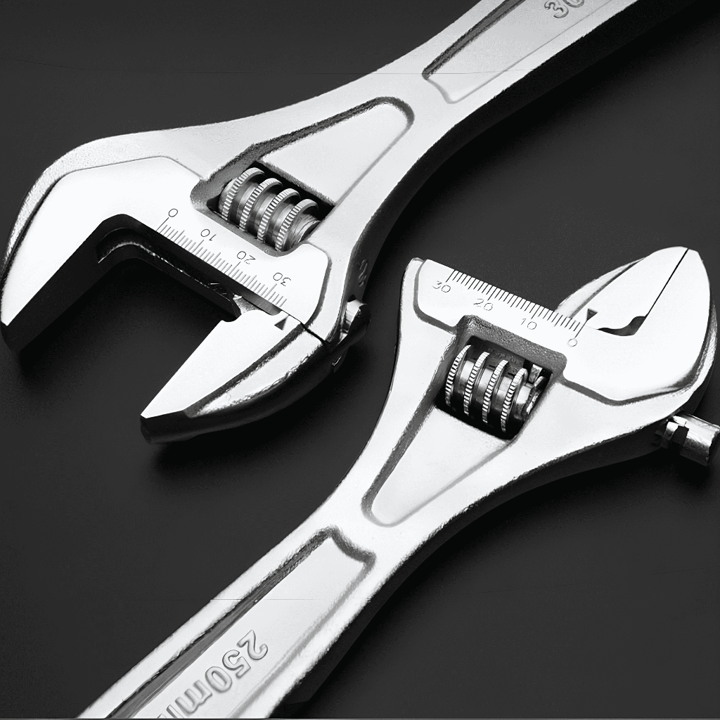 Remax Adjustable Wrench Heavy Duty Movable Spanner with Ergonomic ...