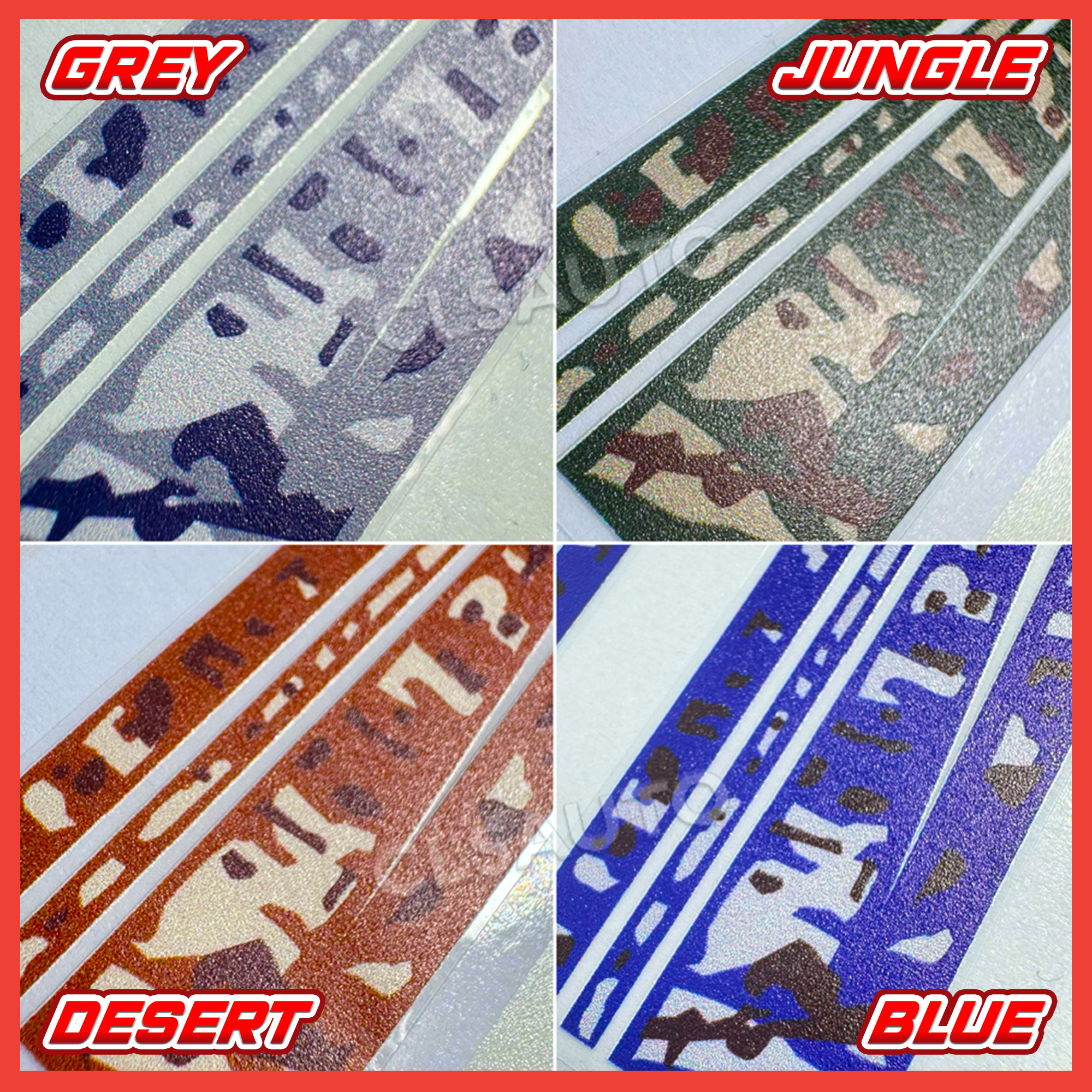 Wira Sticker Body Car Side Lining (1 Set) - Pelekat Pintu Kereta Saga ...