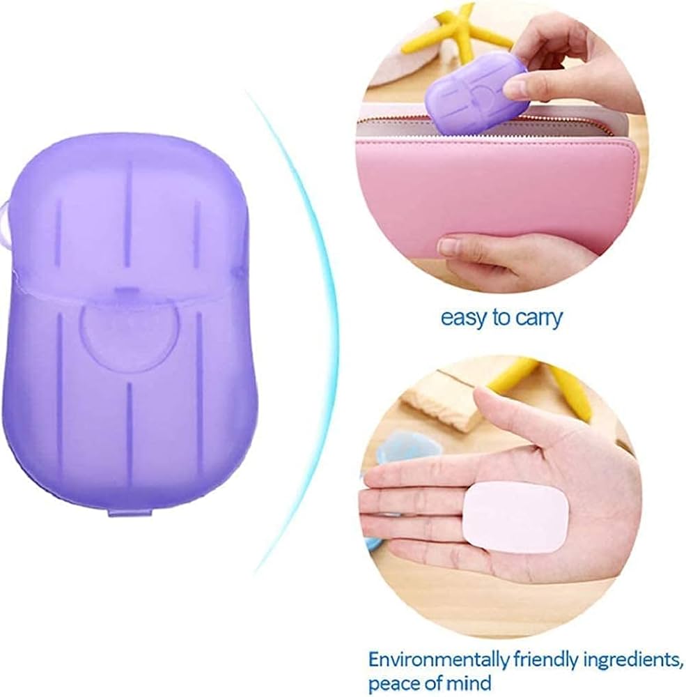 OULISI Disposable Hand Wash Paper Travel Hygiene Essential Sabun Tangan ...