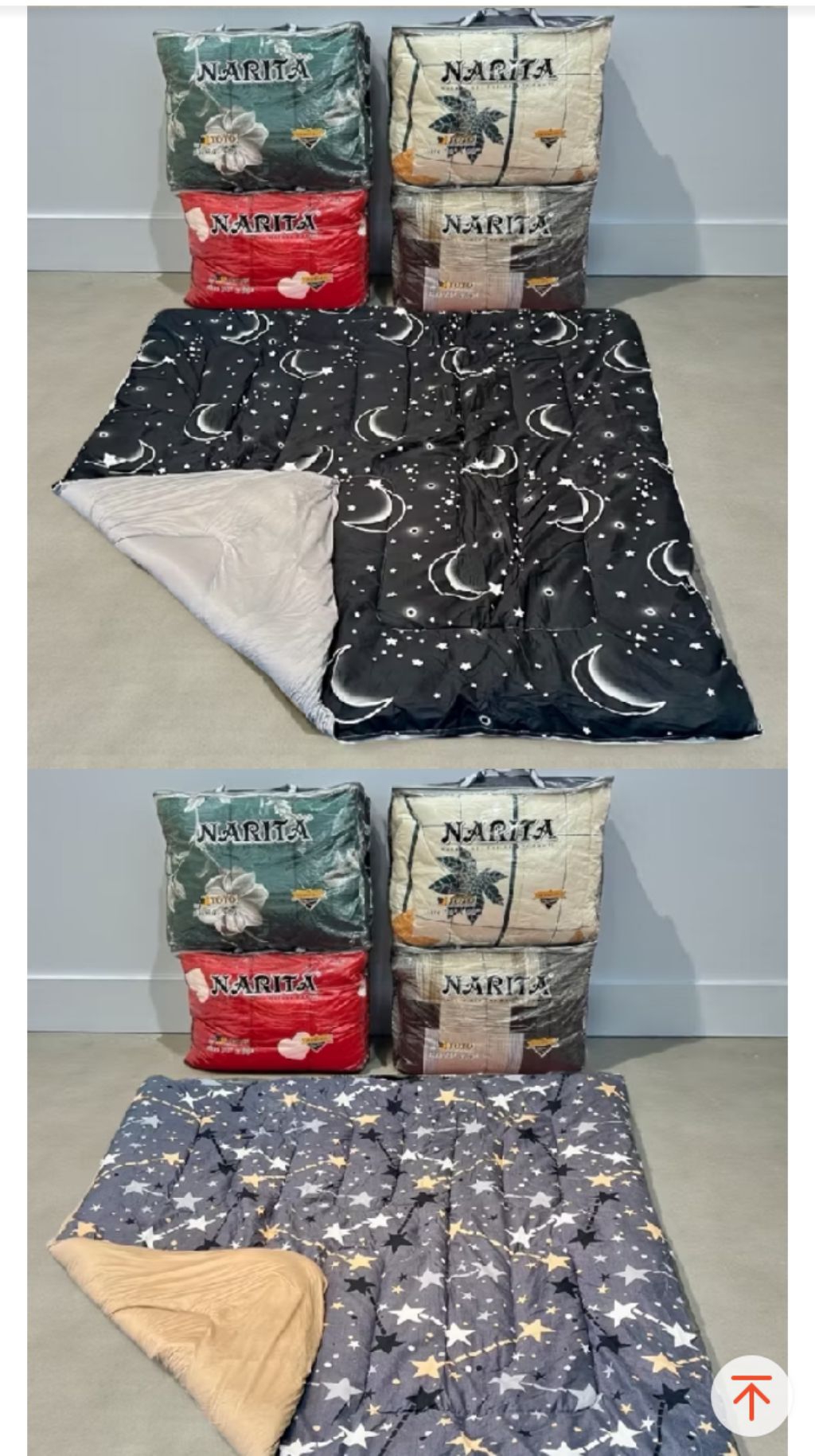 TOTO NARITA Harga Murah King Size Bedding Tilam Hamparan Lapik Alas ...