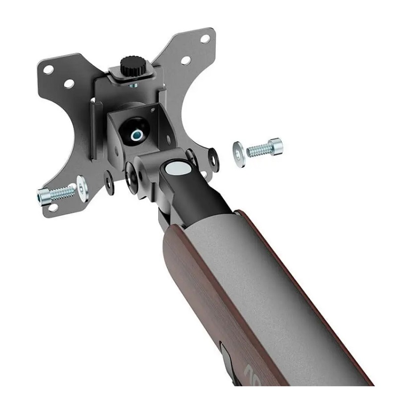 AOC AM200 Adjustable Single Desk Monitor Arm for 17" - 32" 75*75 or 100 ...