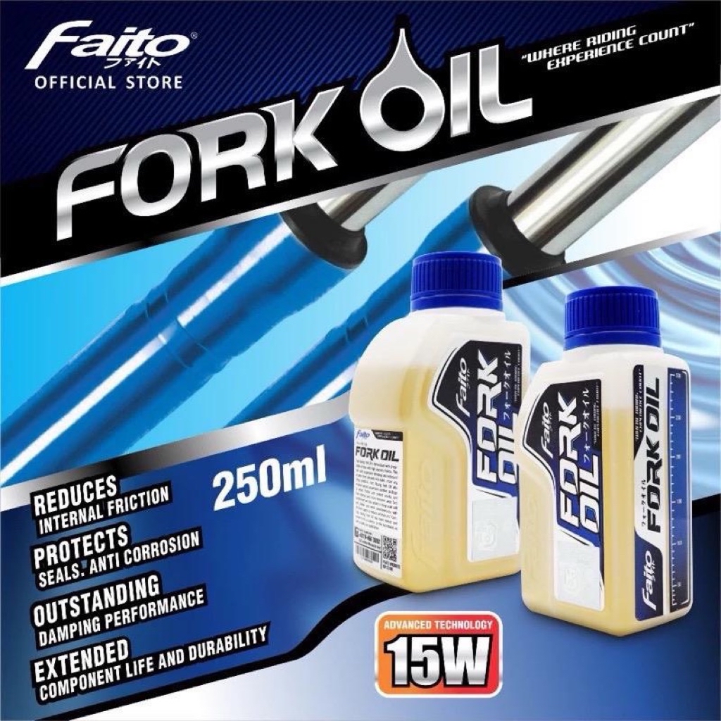 FAITO RACING FORK OIL 15W 20W 250ML ABSOLUTE PERFORMANCE UMA SCK ...