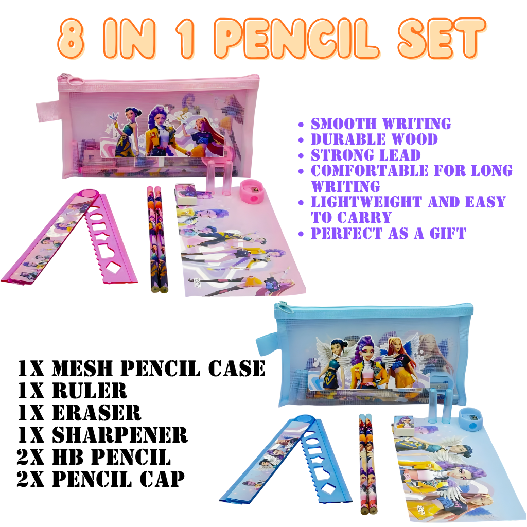(READY STOCK) Alat Tulis Stationary Huntrix Kpop Demon Hunters Notebook ...
