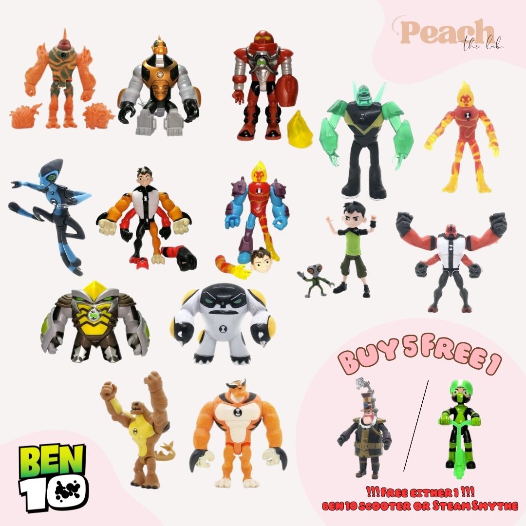Mainan Ben 10 Toys Tennyson Nickelodeon Four Arm Humungousaur ...