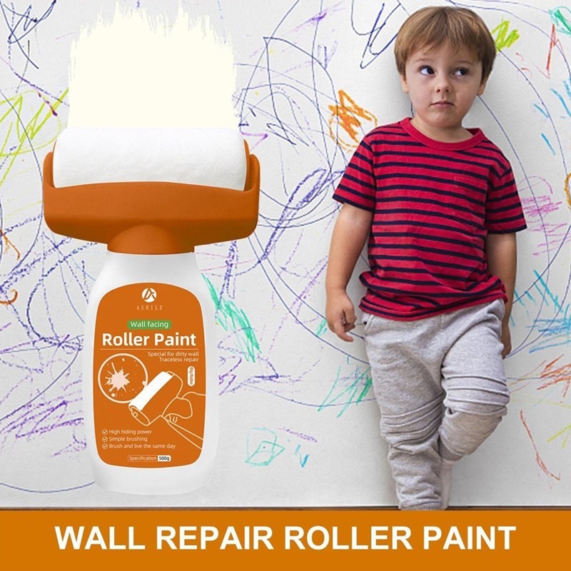 500g Cat Putih Dinding Rumah White Paint Raya 2024 Wall Touchup Repair ...