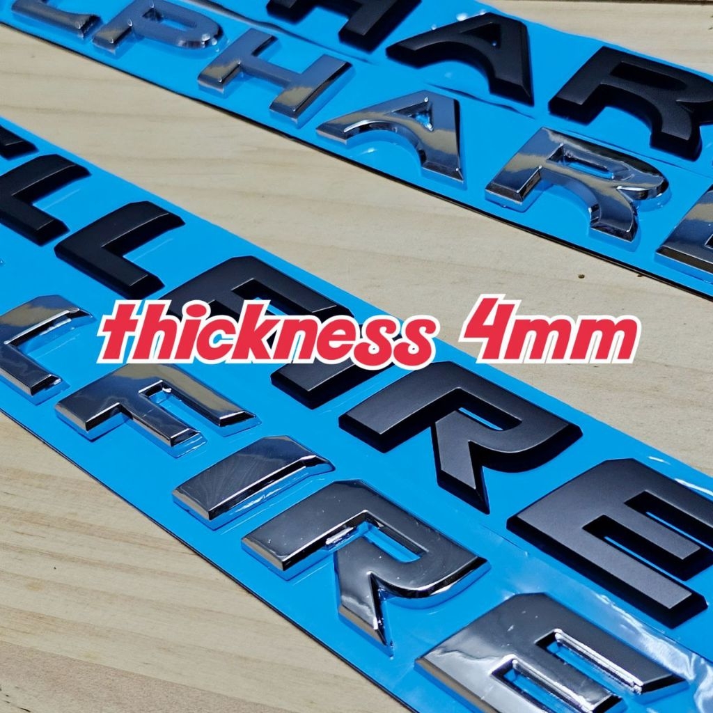 ALPHARD VELLFIRE Emblem Lettermark Logo Car stickers | Shopee Malaysia