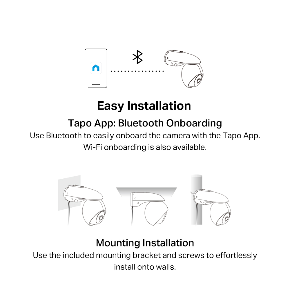 【🔥SIRIM🔥】TP-Link Tapo TC46 Outdoor 4K 8MP Pan/Tilt Security Camera | AI ...