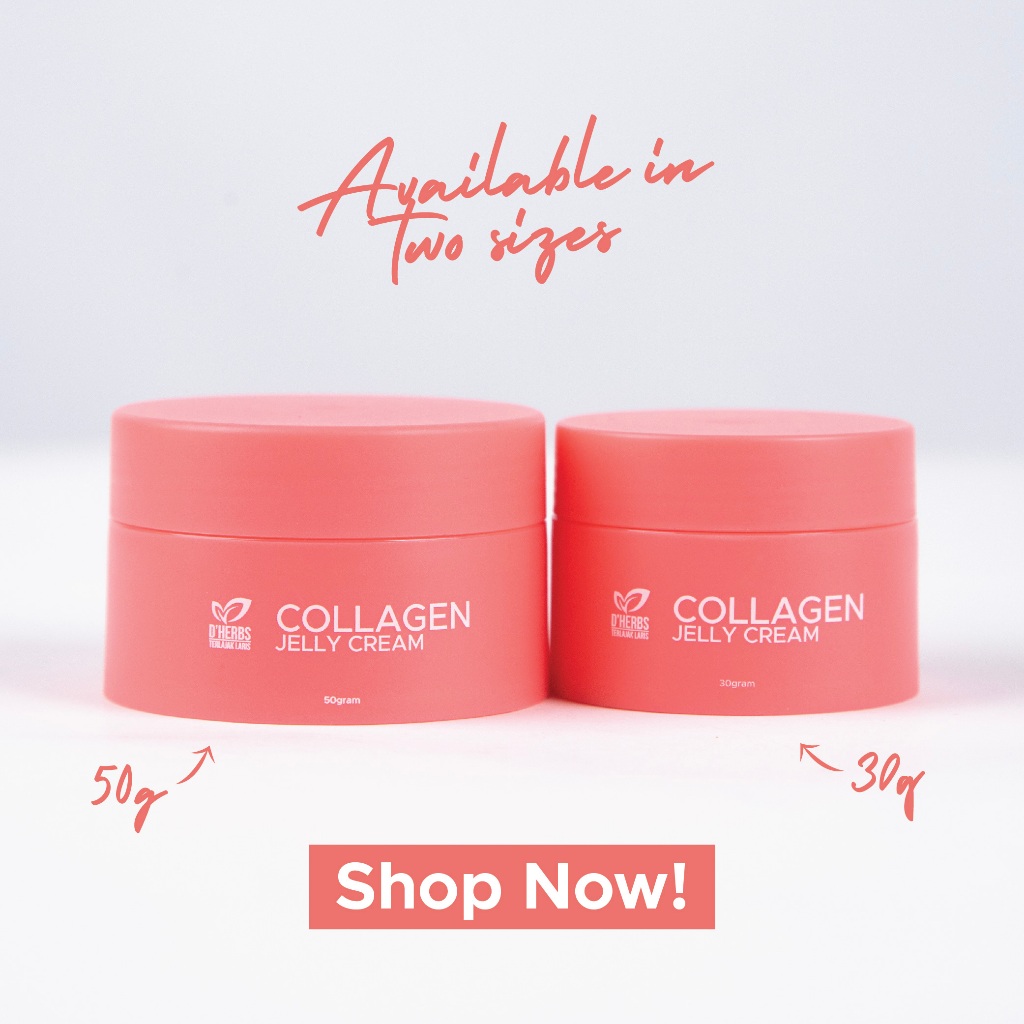 DHERBS Collagen Jelly Cream (30g & 50g) | Shopee Malaysia