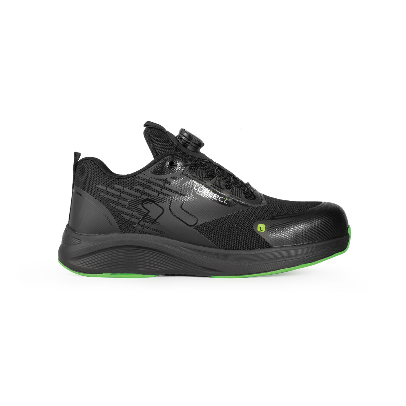 Toetect Men Low Cut with Fast Lock Safety Shoe TOE-SP006 | Shopee Malaysia